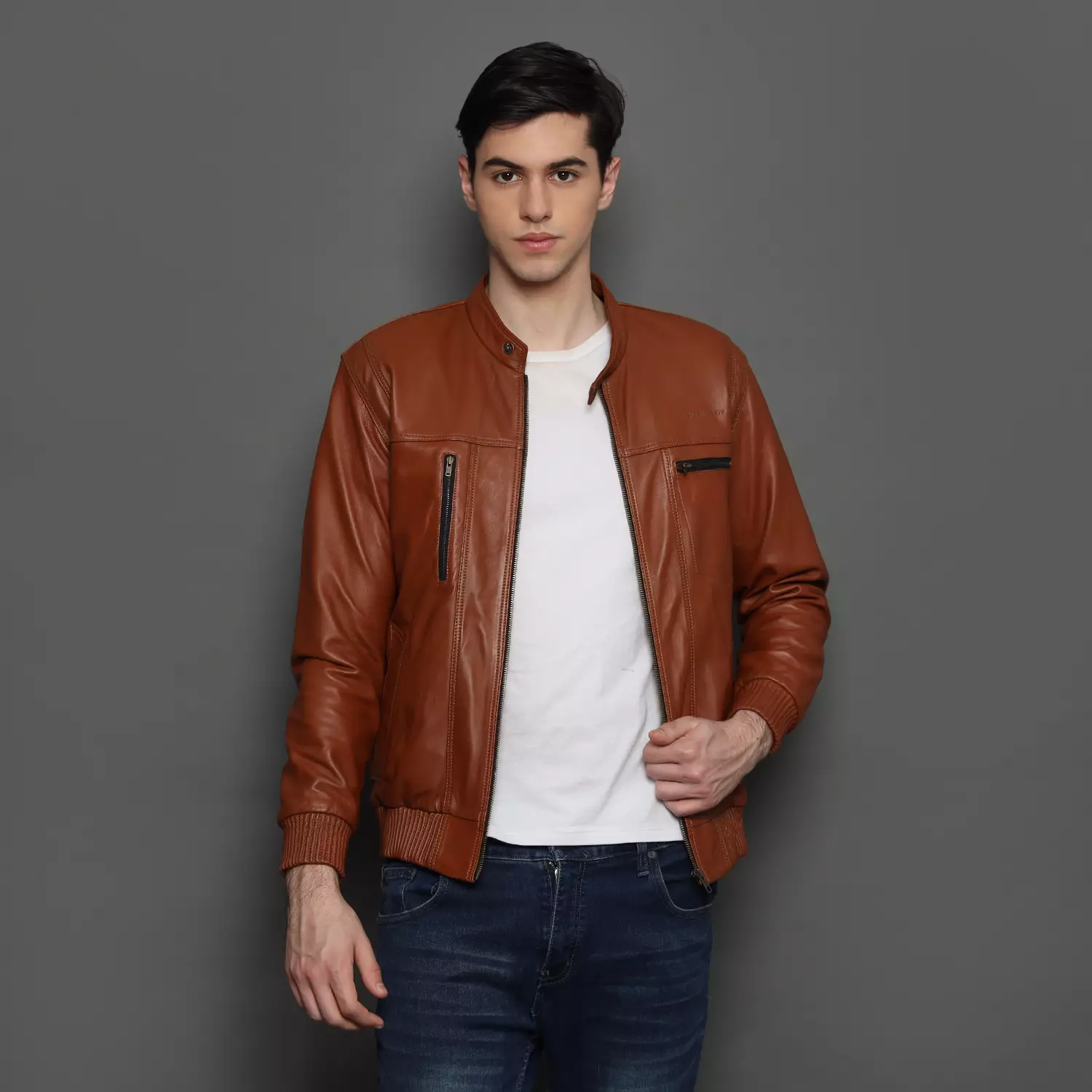 Jaket Kulit Pria Terbaru Up to 45% - ZALORA