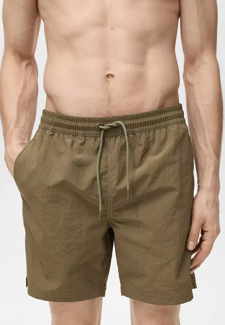 Buy MANGO Man Basic Drawstring Swimsuit 2025 Online | ZALORA
