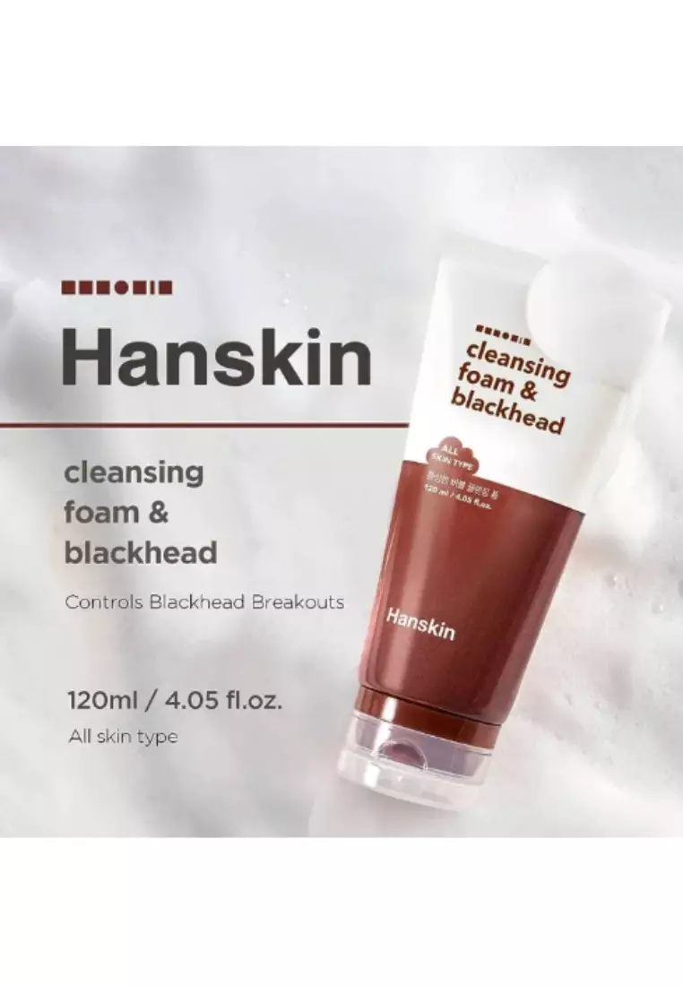 Jual Hanskin Hanskin Cleansing Foam & Blackhead 120 ml Original 2024 ...