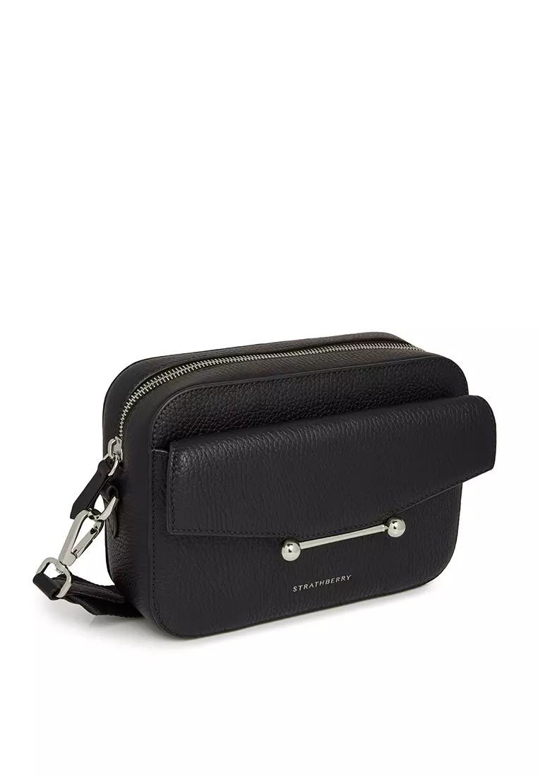 Jual Strathberry Mosaic Camera Bag with Webbing Strap - Black Original ...
