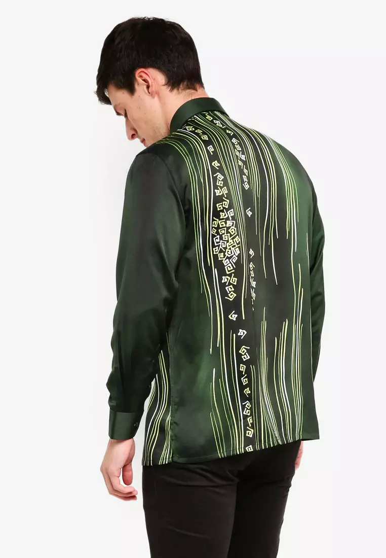 Buy Gene Martino Men's Batik Art Strip Online | ZALORA Malaysia