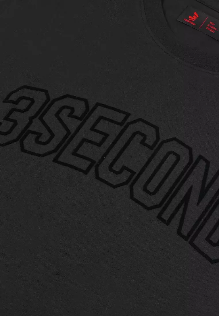 Jual 3SECOND 3Second Men's T-Shirt Short Sleeve Cotton Regular Fit ...