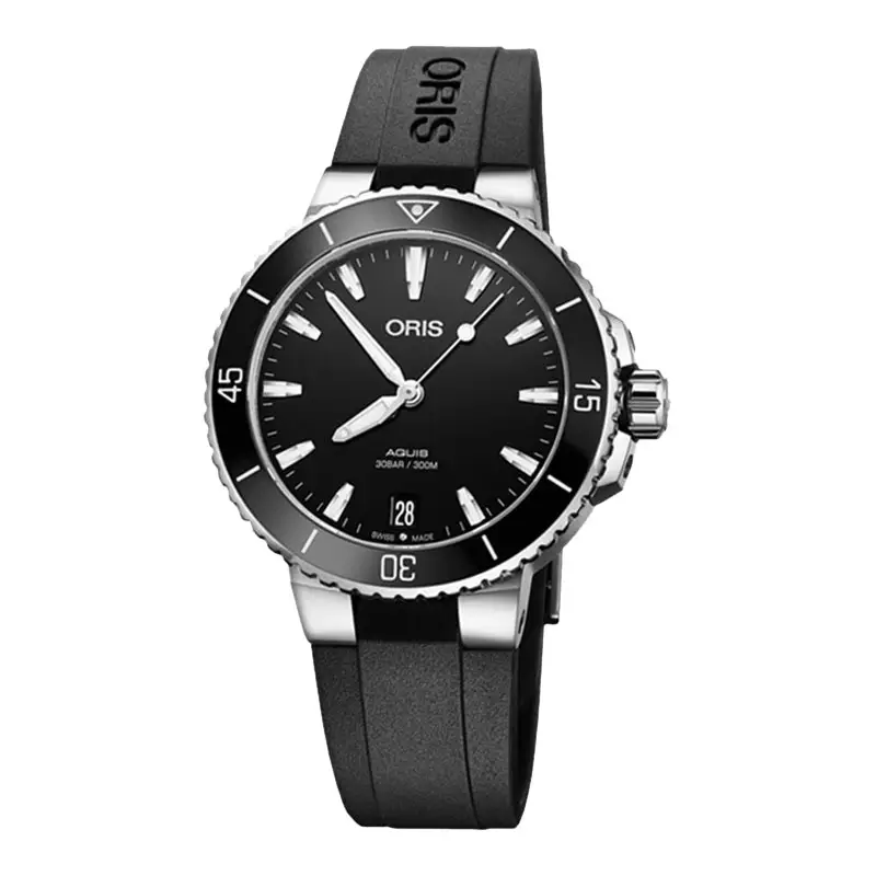 Jual Oris Jam Tangan Pria Oris Aquis 01-733-7731-4154-07-4-18-64FC Date ...