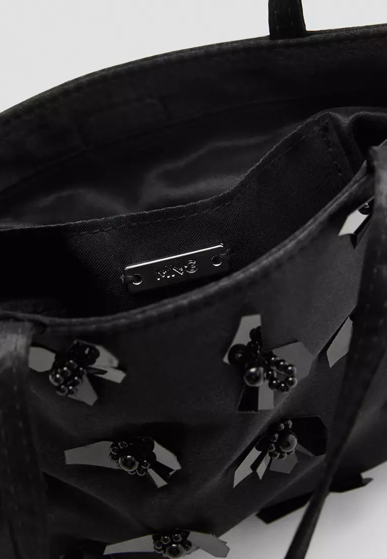 Jual Mango Handbag With Flower Appliqué Original 2025 | ZALORA Indonesia