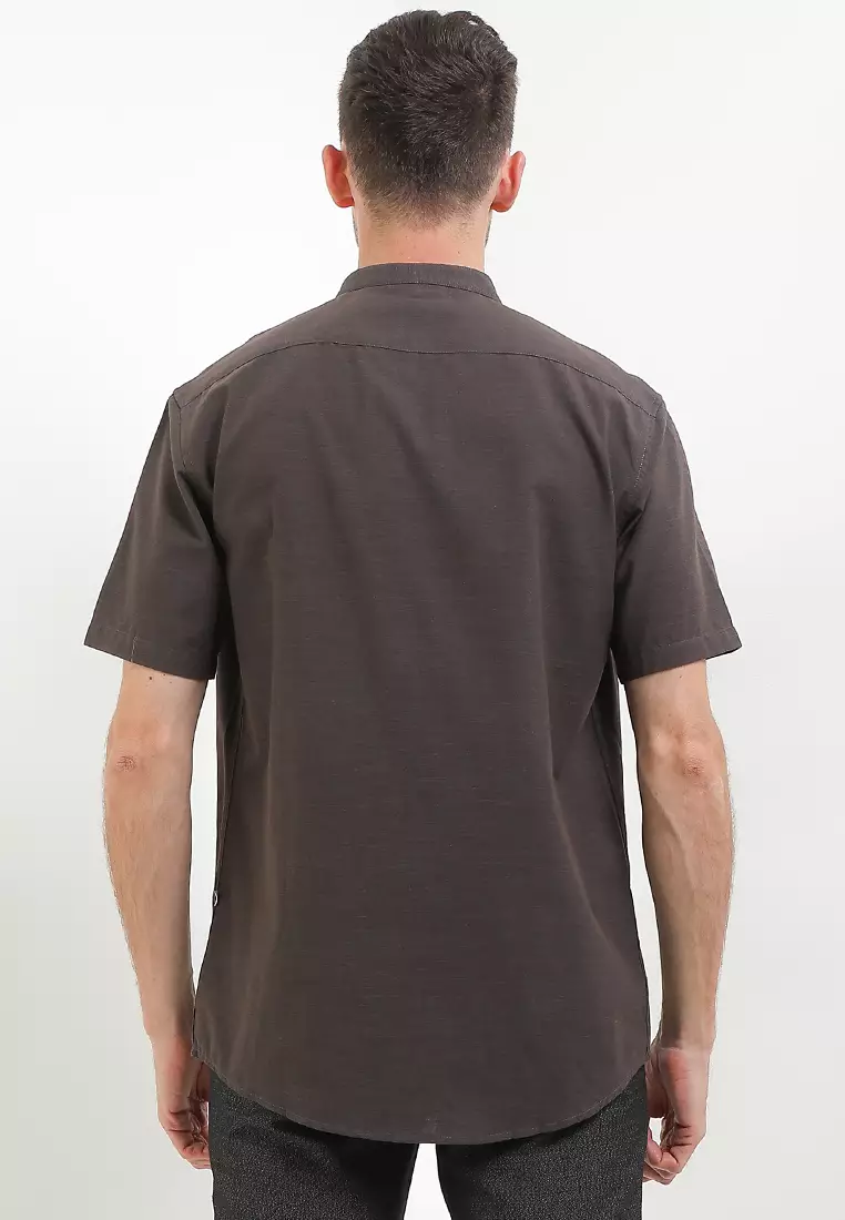 Jual Andrew Smith Kemeja Koko Tangan Pendek Original 2026 | ZALORA ...