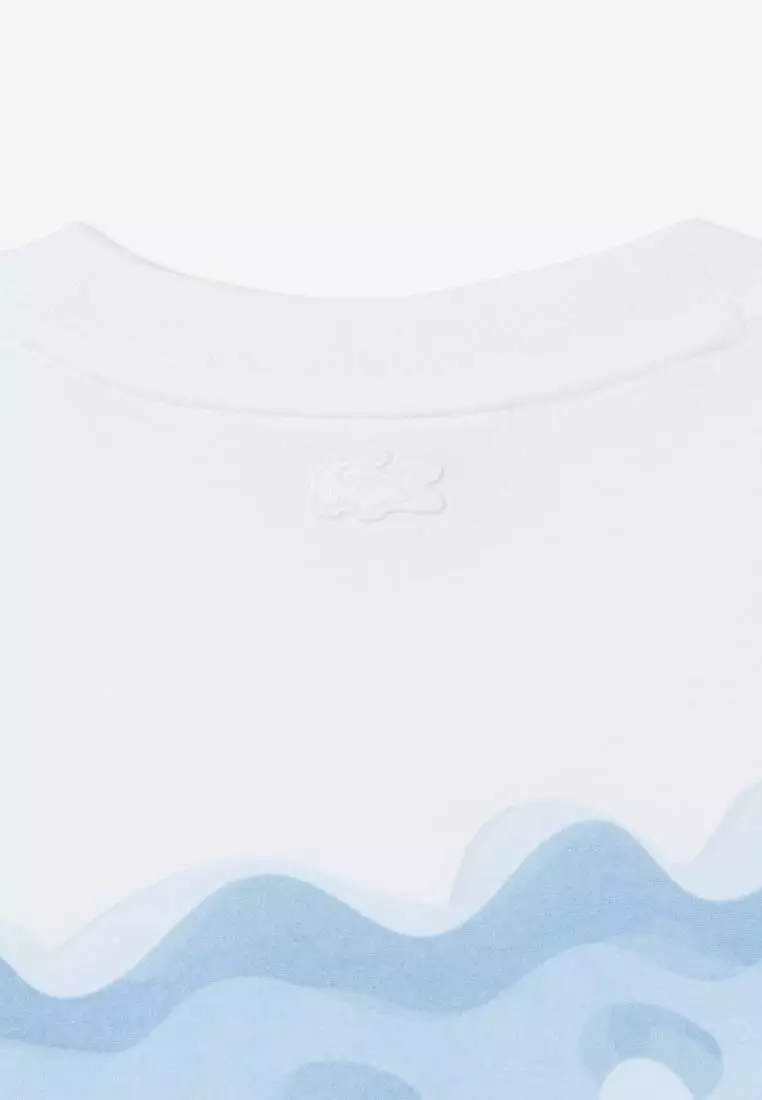 Buy Lacoste Printed Cotton T-shirt 2026 Online | ZALORA