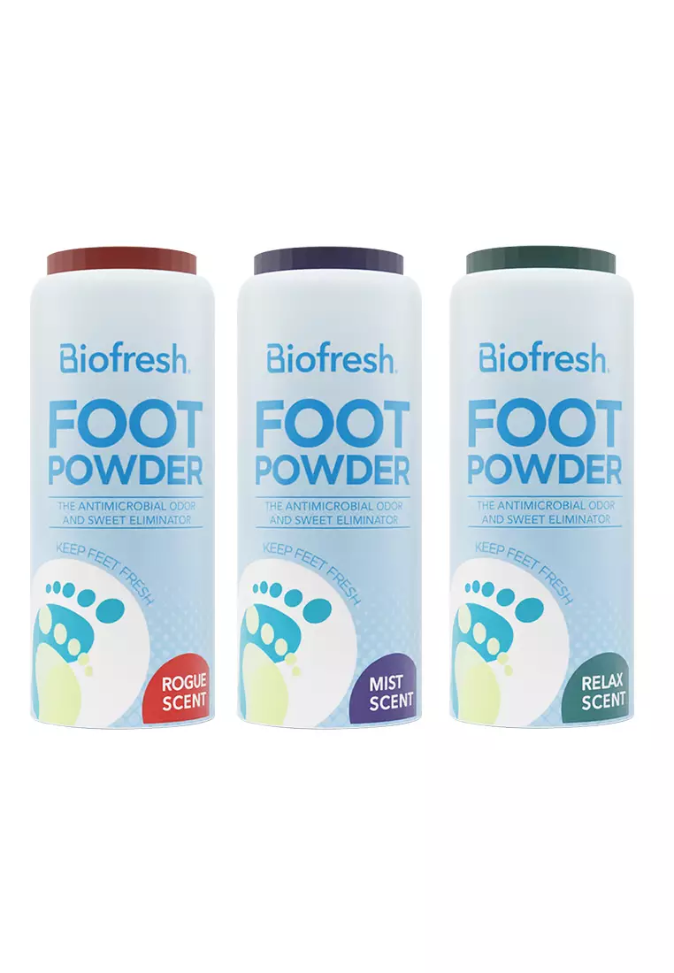 Buy Biofresh Biofresh Men's Antimicrobial Foot Powder 100g 1 piece ...