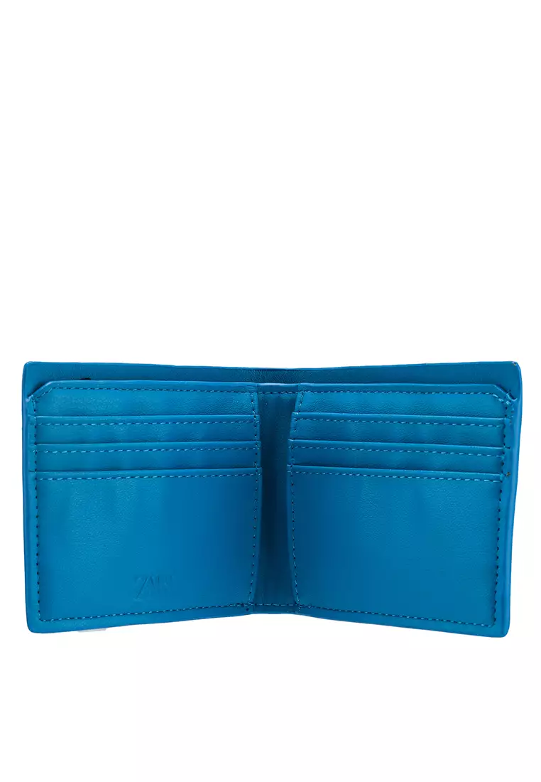 Buy ZARA Faux Leather Bifold Wallet 2024 Online | ZALORA