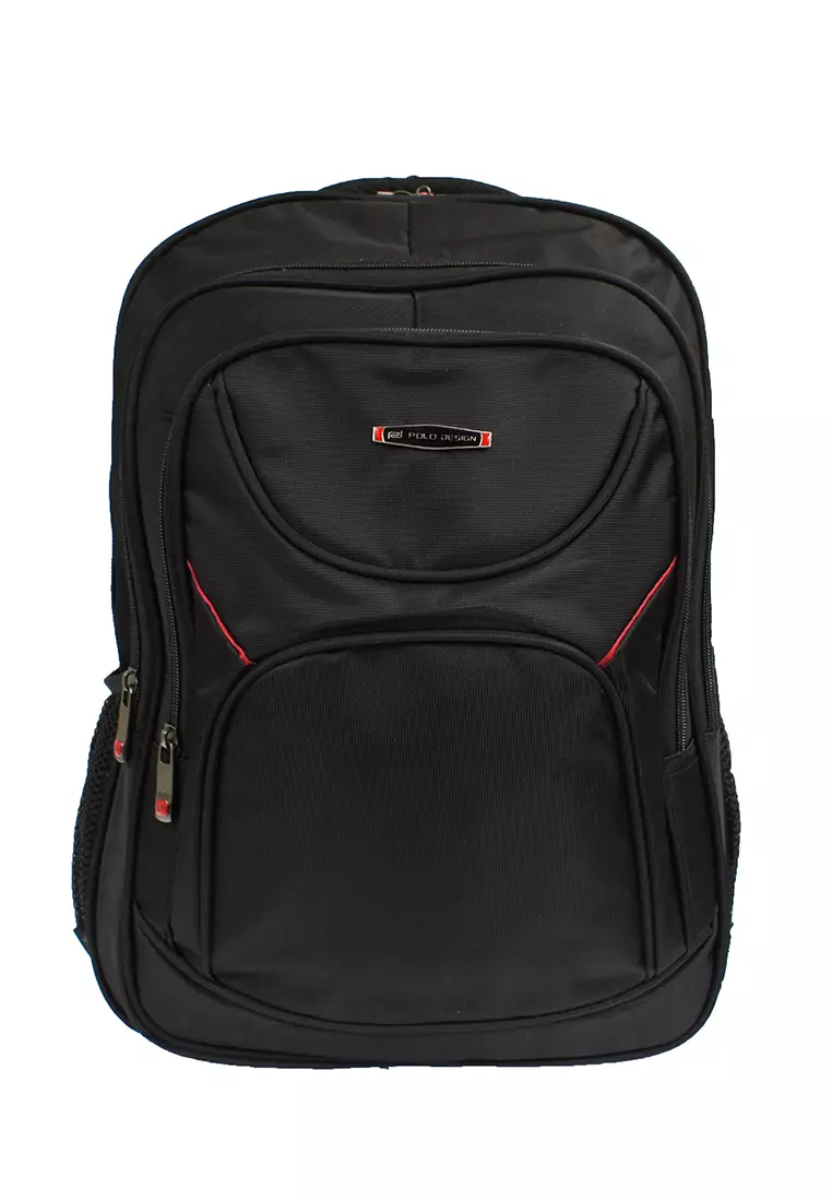 Jual Polo Design Polo Design Backpack 403-26 - Black Original 2024 ...