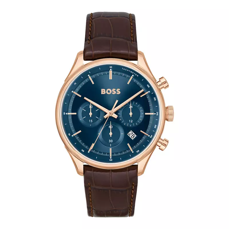 Jual Hugo Boss Jam Tangan Pria Hugo Boss Gregor 1514050 Men Chronograph ...