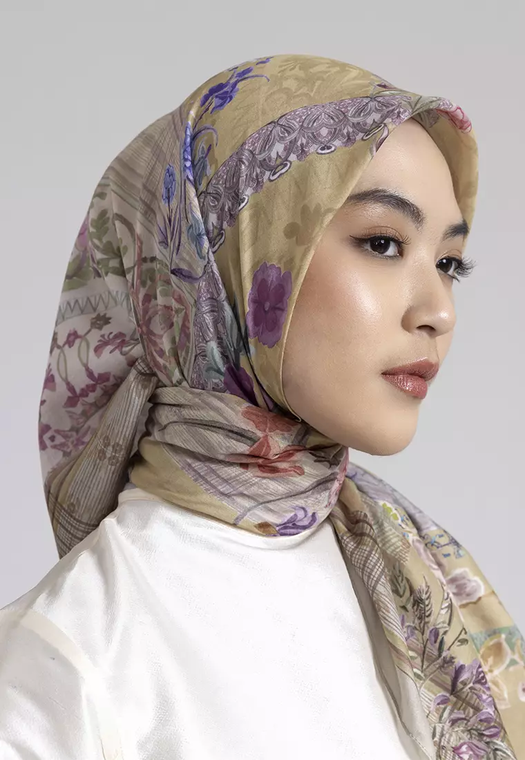 Jual Riamiranda Ria Miranda Yellow Paotere Scarf Original 2024 | ZALORA ...