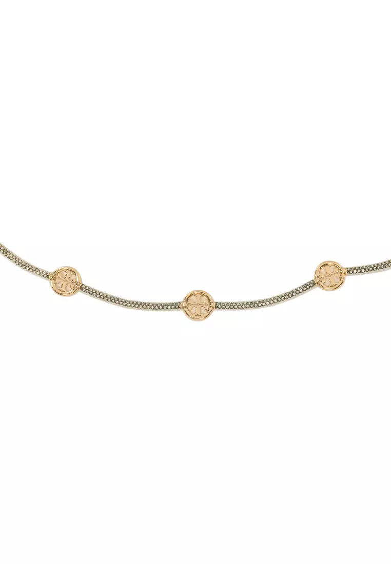 Buy Tory Burch Miller Pave Necklace Necklace 2025 Online | ZALORA