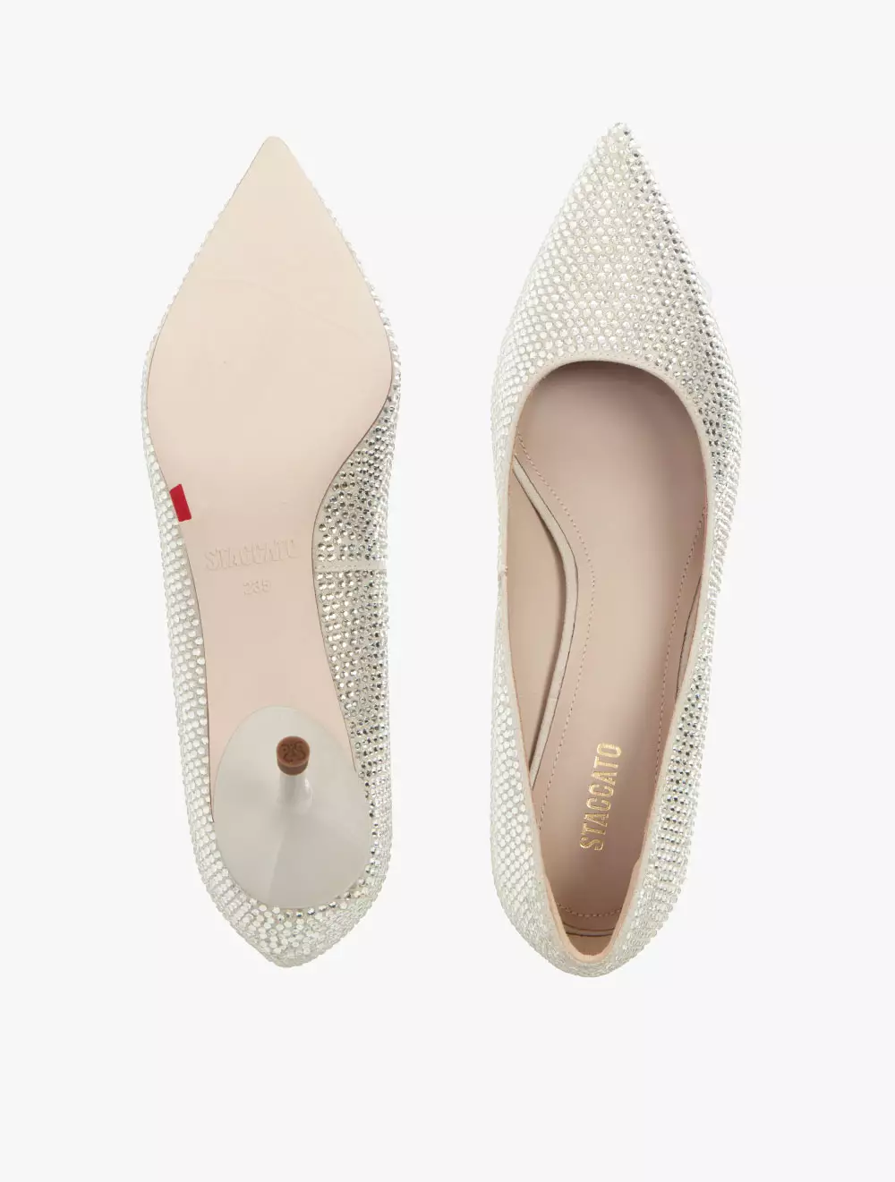 Jual STACCATO Staccato EZQ01-018 Heels - Beige Original 2025 | ZALORA Indonesia