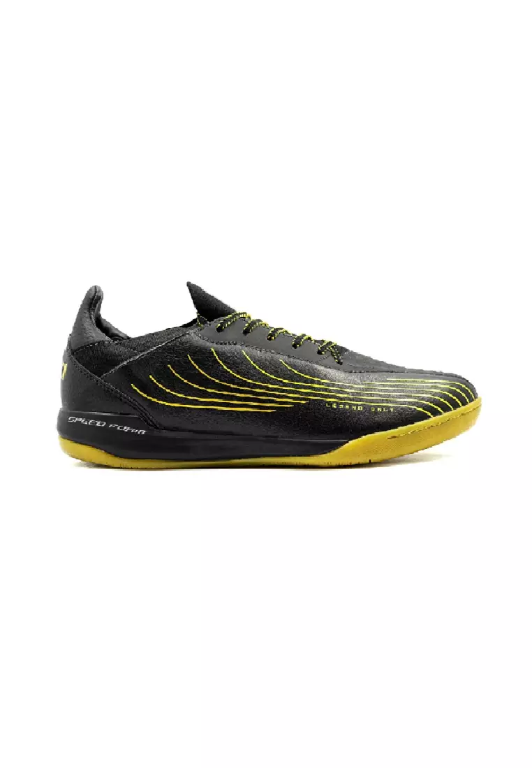 Jual Calci Calci Sepatu Futsal Voltrix Trevilla ID Lea - Black Gold ...