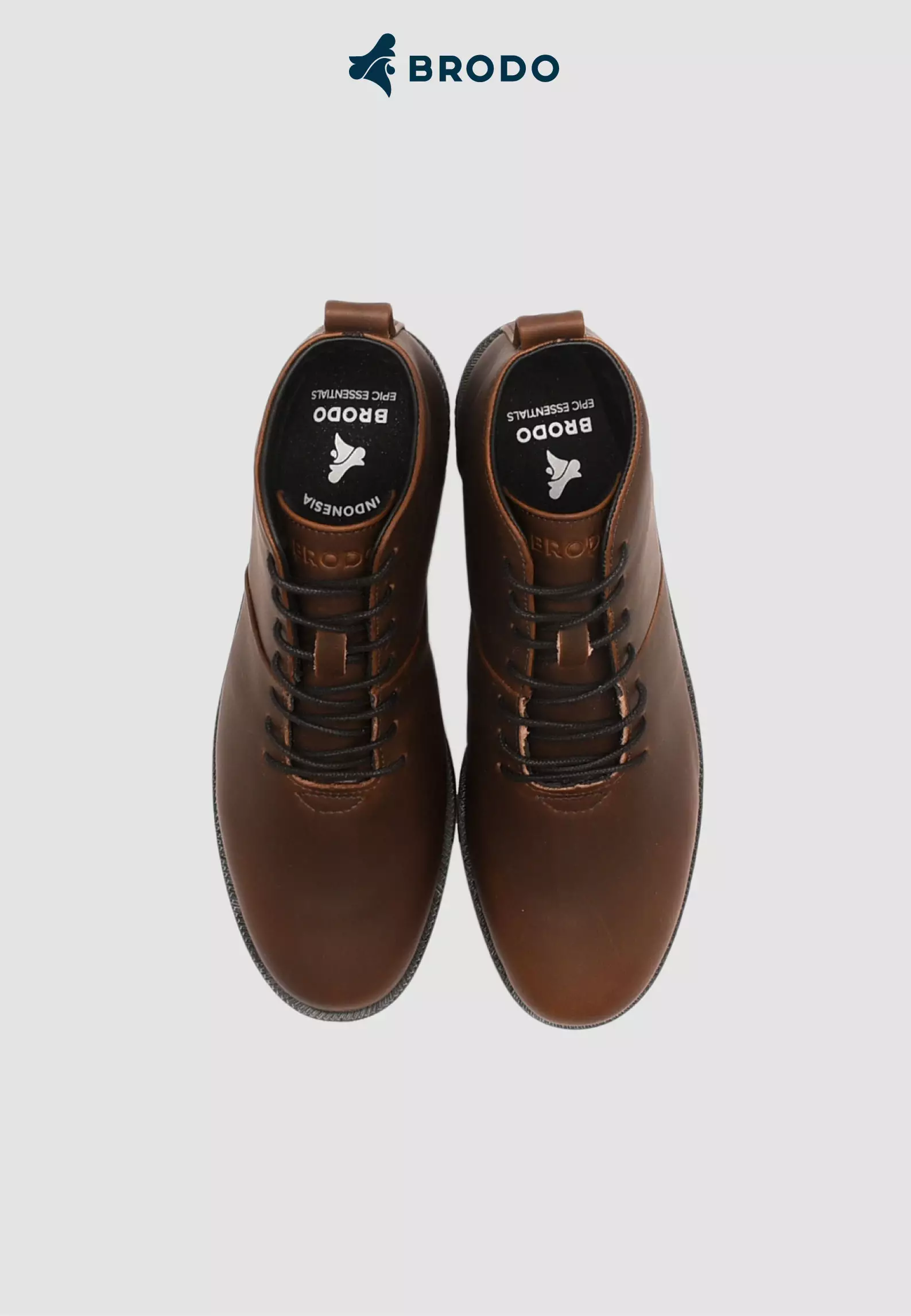 Jual Brodo BRODO - Sepatu Signore Dark Choco BS EL Original 2025 ...