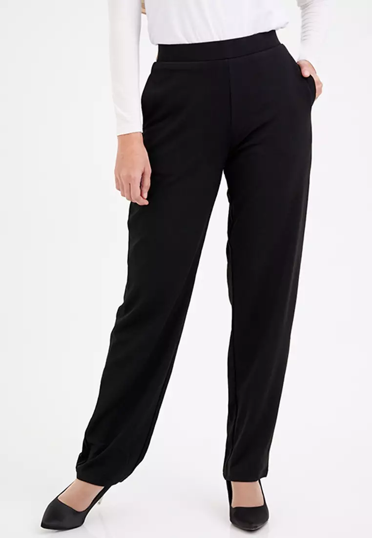 Buy Gene Martino Straight Cut Pants 2025 Online | ZALORA