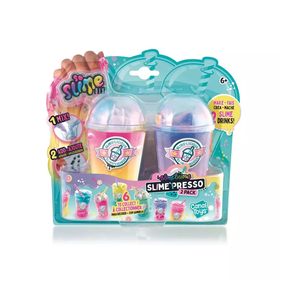 Jual Canal So Slime Drink - Slime Drinks 2 pack - Mainan slime anak ...