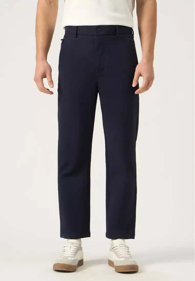 Buy MEMO Slim Tapered Commuter Pants 2025 Online | ZALORA Philippines