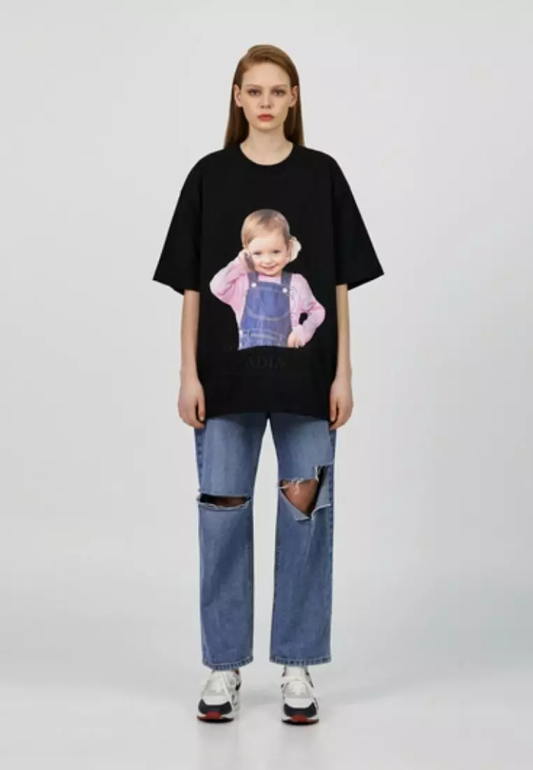Jual Acme De La Vie ADLV Baby Face Telephone Girl Short Sleeve T-Shirt ...