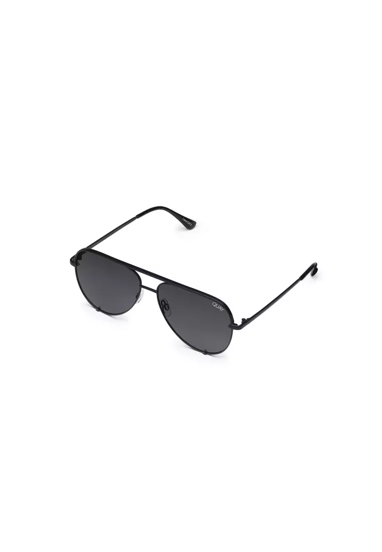 Buy QUAY High Key Micro Sunglasses - Black/Smoke Polarized 2025 Online ...
