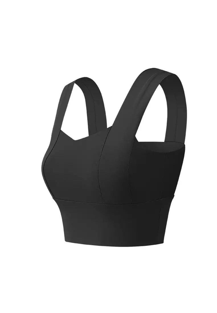 Buy YSoCool Women Strappy Sports Support Fitness Vest Bra Online ...