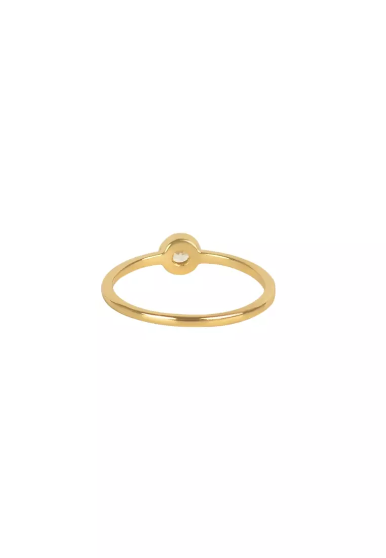 Buy Foundry Vermeil Bezel Ring 2025 Online | ZALORA Philippines