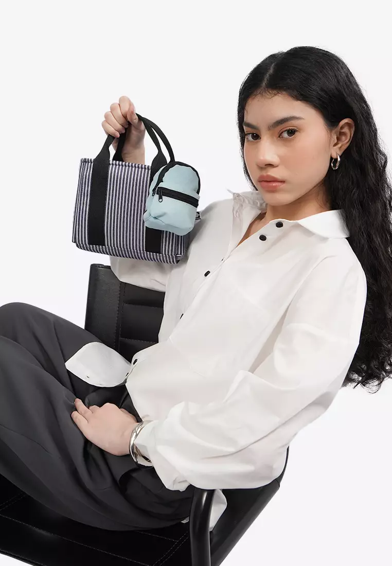 Jual COLORBOX Light Blue Bag Charm Original 2025 | ZALORA Indonesia