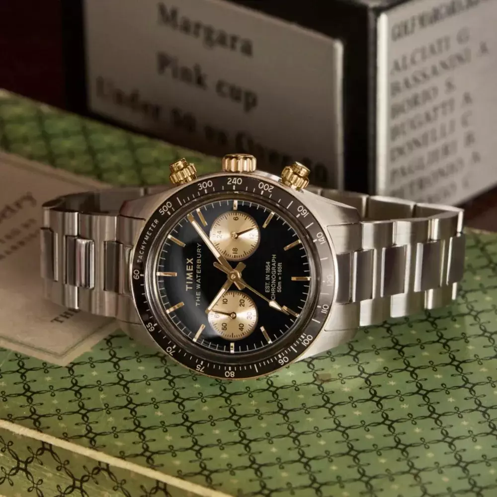 Jual Timex Jam Tangan Pria Timex The Waterbury Heritage Chronograph ...