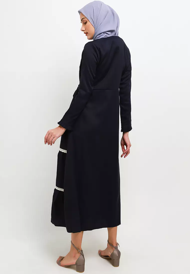 Jual FAME Gamis Wanita Navy - 9911101 Original 2024 | ZALORA Indonesia