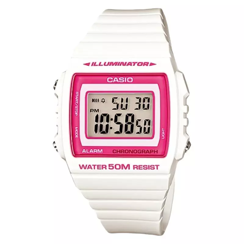 Jual Casio Jam Tangan Casio Standar W-215H-7A2VDF Alarm Chrono WR 50M ...