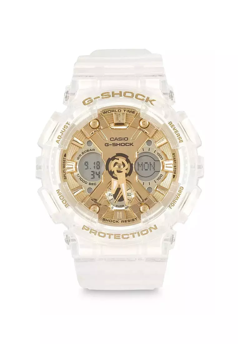 Jual G-shock Casio G-SHOCK Jam Tangan Pria - White Transparent Gold ...