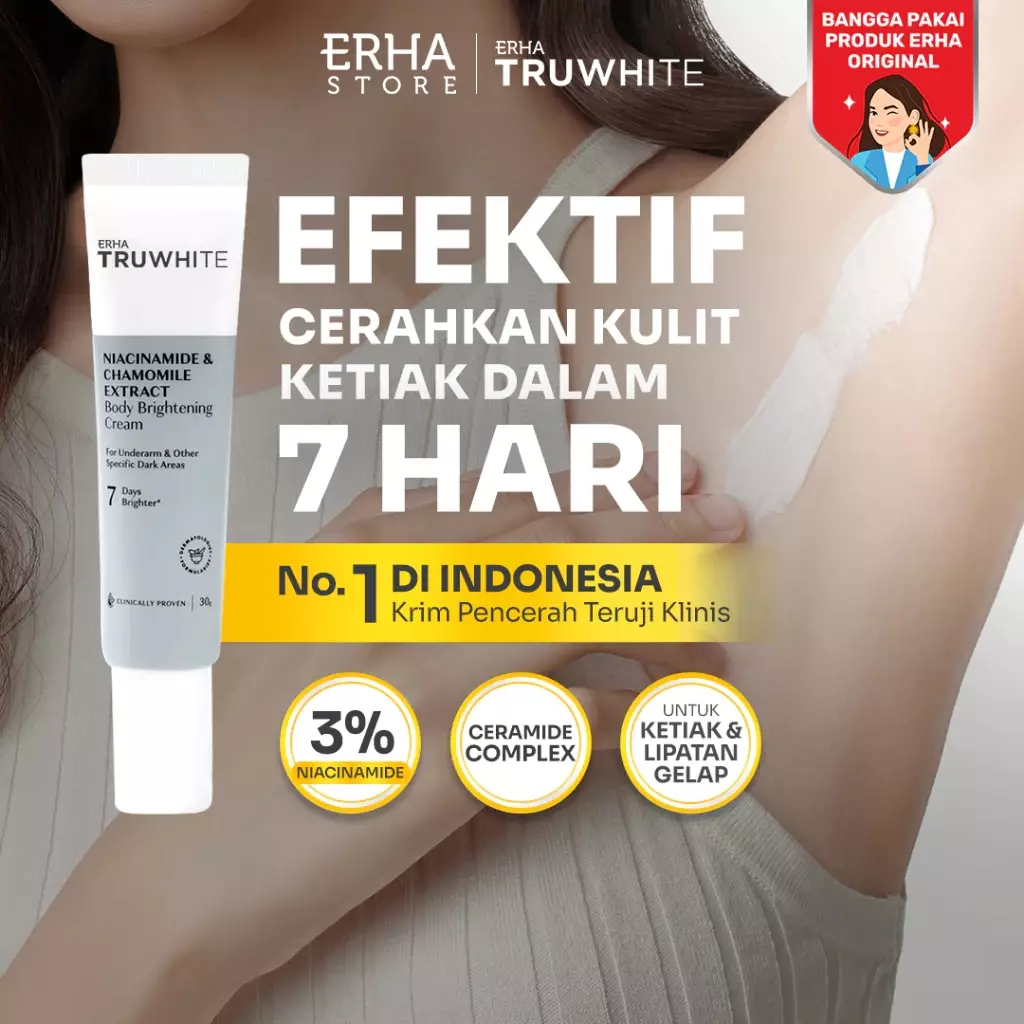 Jual Erha ERHA Truwhite Niacinamide & Chamomile Extract Body ...