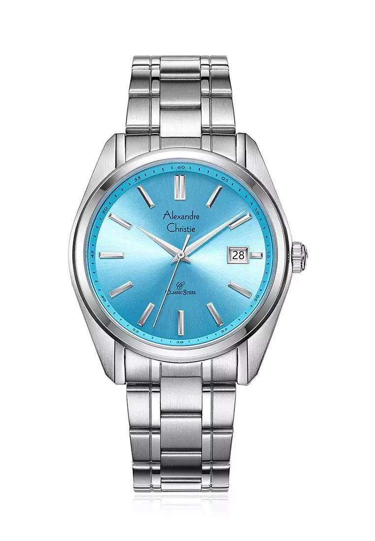 Jual Alexandre Christie Alexandre Christie Jam Tangan Pria - Silver ...