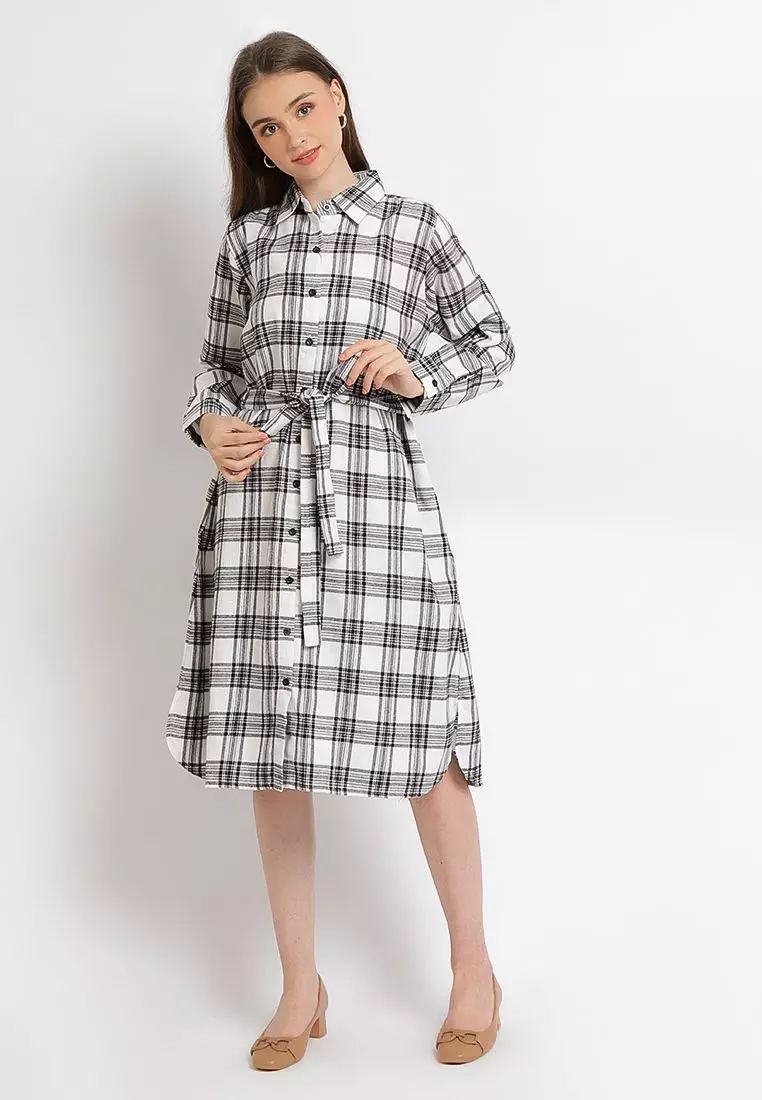 Jual PURICIA DRESS JESSLYN WHITE Original 2023 | ZALORA Indonesia