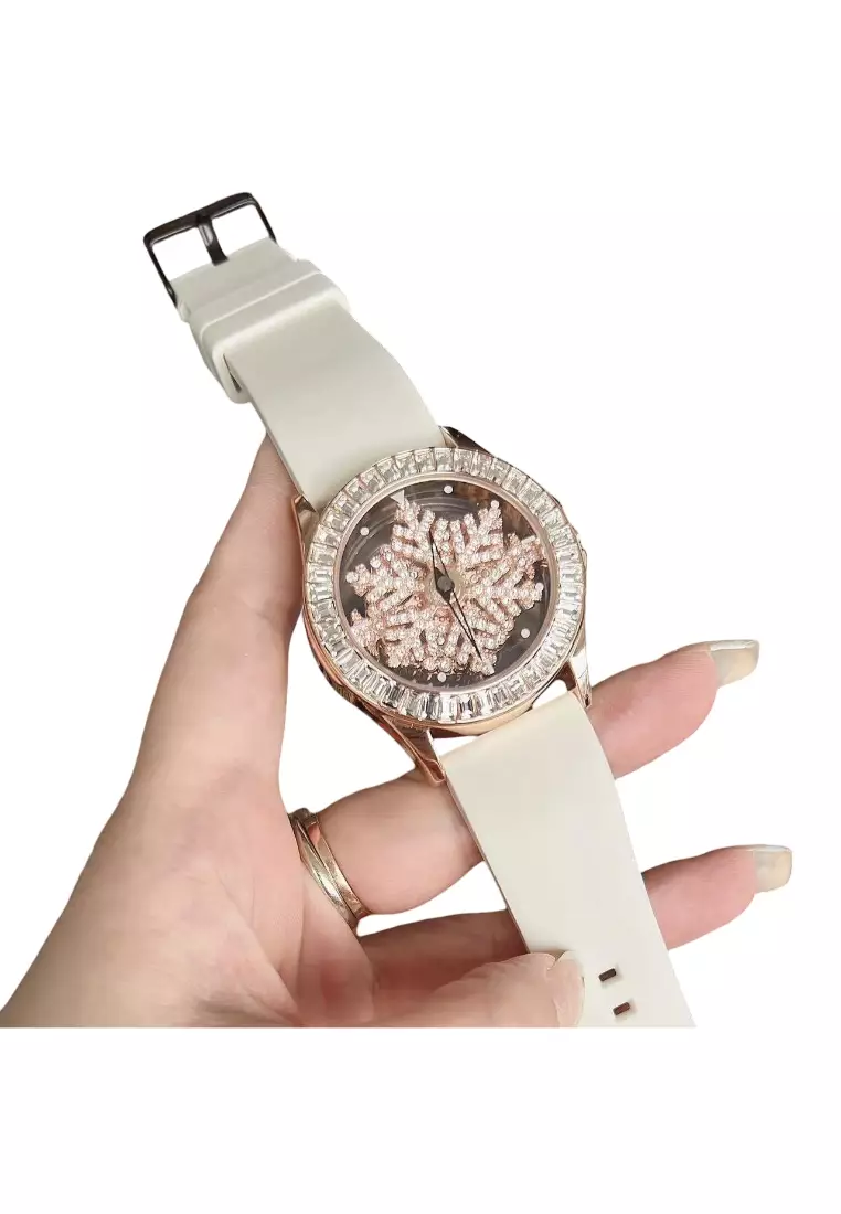 Buy OPCHIC Pentacle Snowflake Large Dial Women's Watch (Women's Model ...