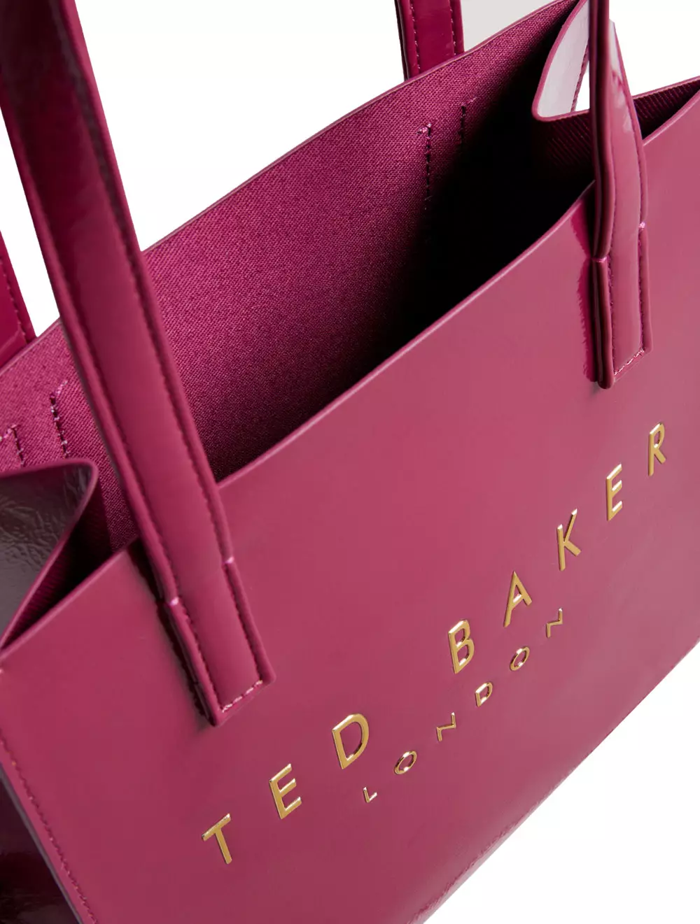 Jual TED BAKER CRINION Crinkle Small Icon Bag - DEEP PINK - Deep Pink Original 2025 | ZALORA ...