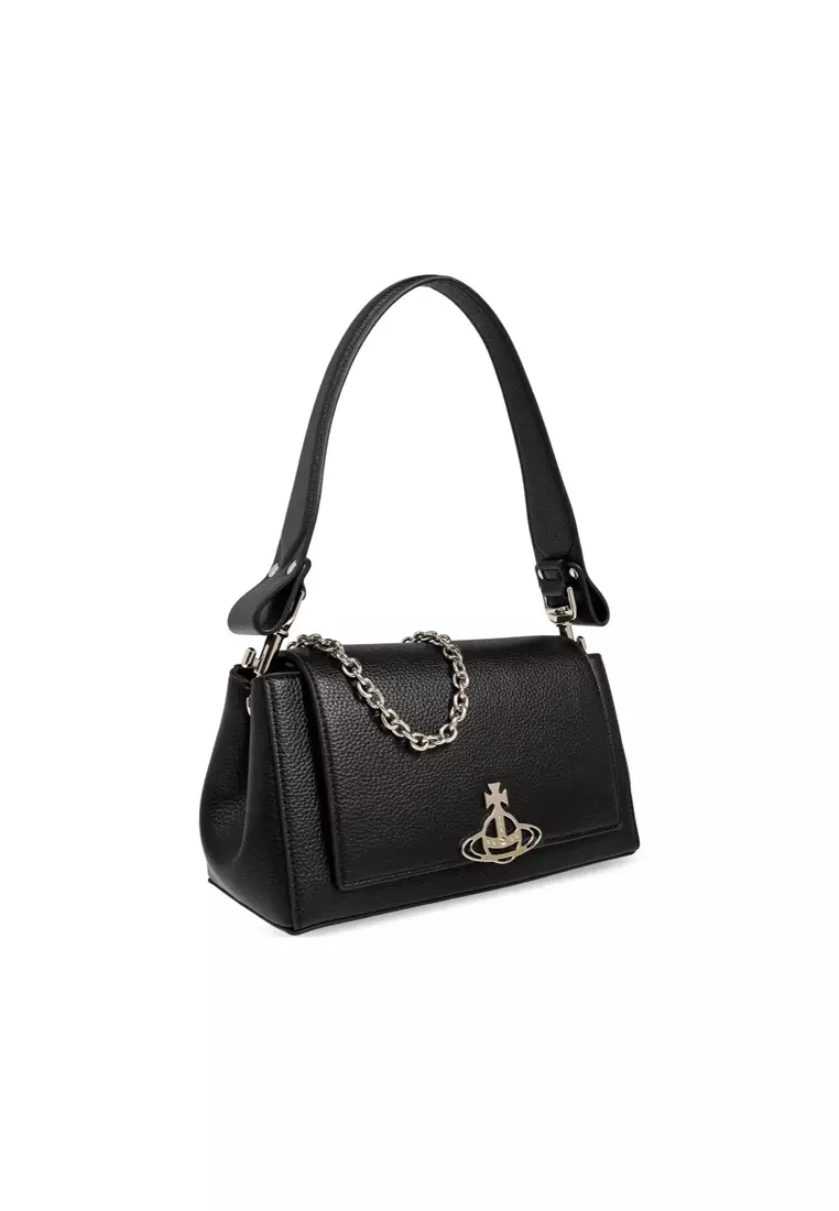 Buy Vivienne Westwood Ladies' Shoulder Bag in Black 46020001W S000D ...