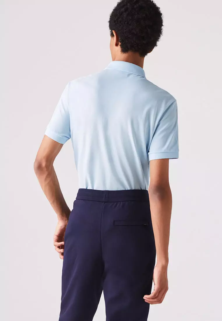 Jual Lacoste Mens Lacoste Paris Polo Shirt Regular Fit Stretch Cotton