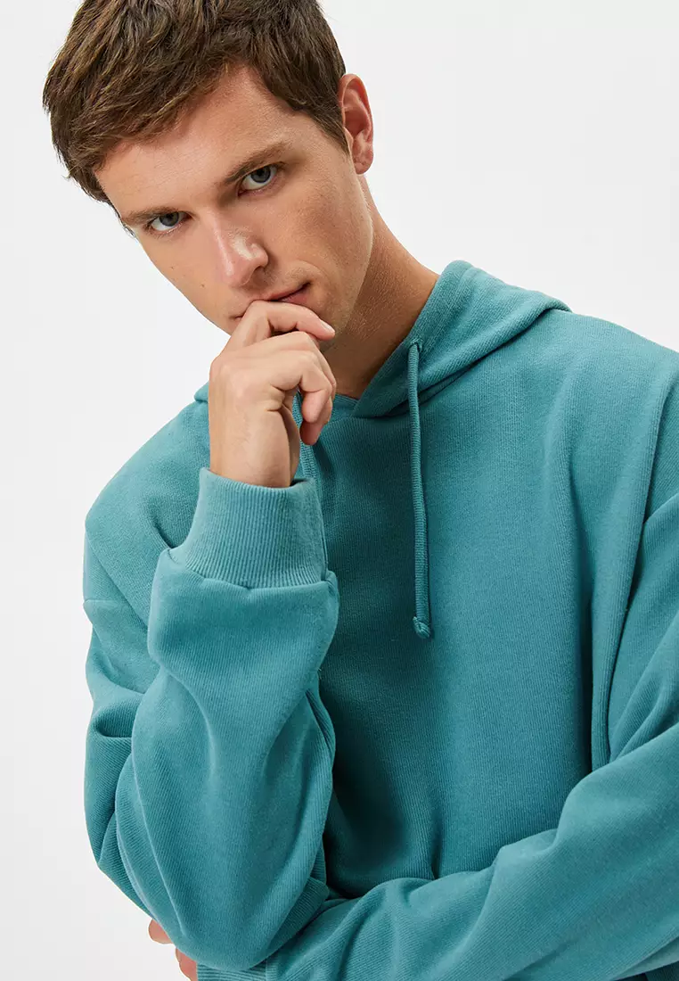 Jual KOTON Basic Kangaroo Hoodie Original 2024 | ZALORA Indonesia