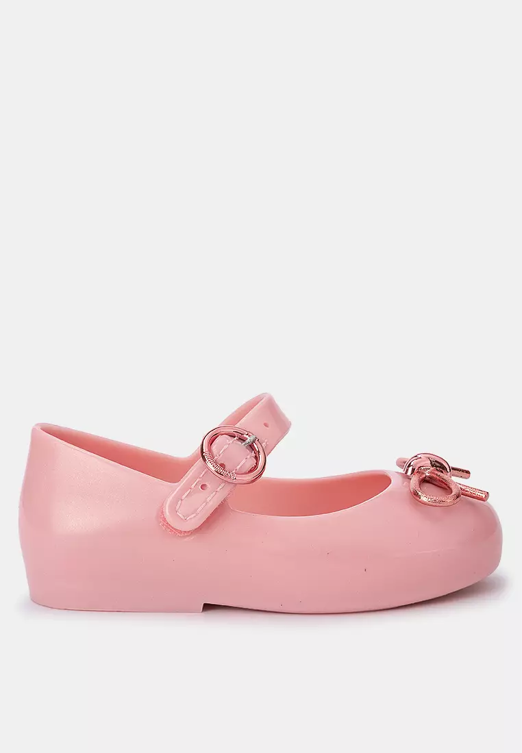 Buy Mini Melissa Sweet Love Chrome Flats 2026 Online | ZALORA Philippines