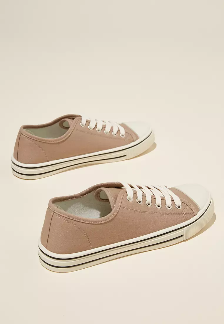 線上選購 Rubi Harlow Lace Up Plimsoll Sneakers | ZALORA 台灣