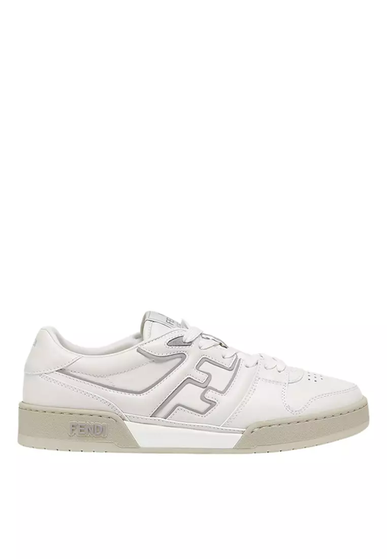 Jual FENDI Fendi Match Low Top Leather Sneakers White Original 2024 ...