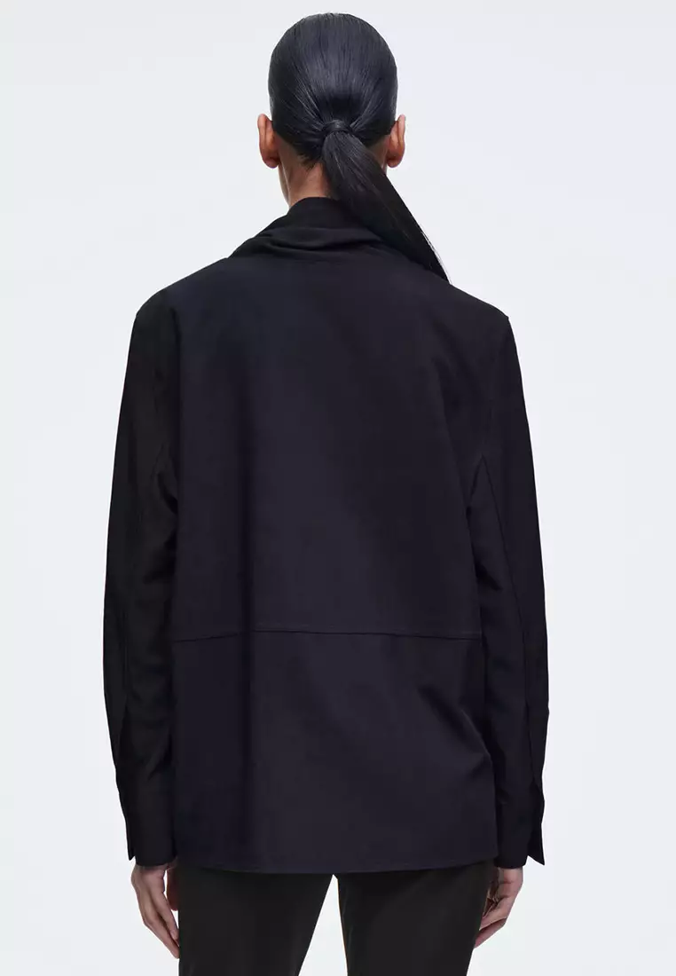 Buy COS Drawstring-Neck Top 2025 Online | ZALORA