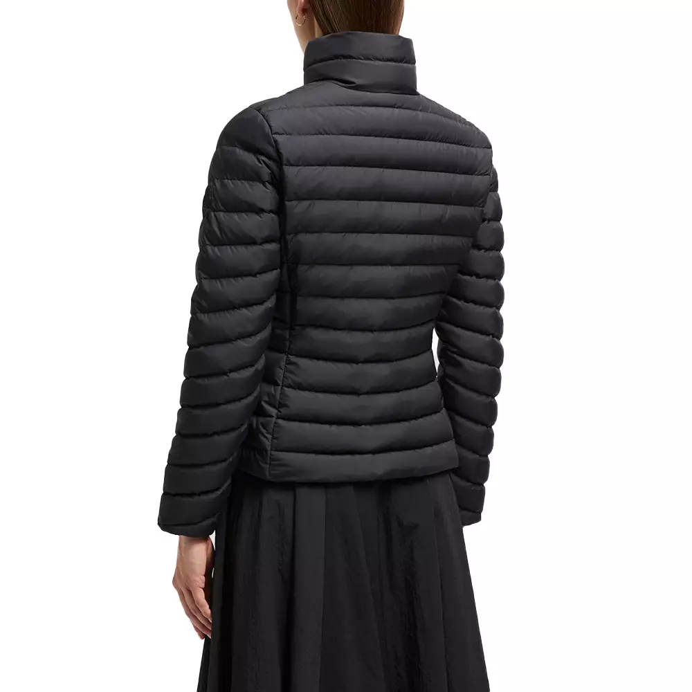 Jual Moncler Grange Diagonal-Quilted Short Down Jacket Black Original ...