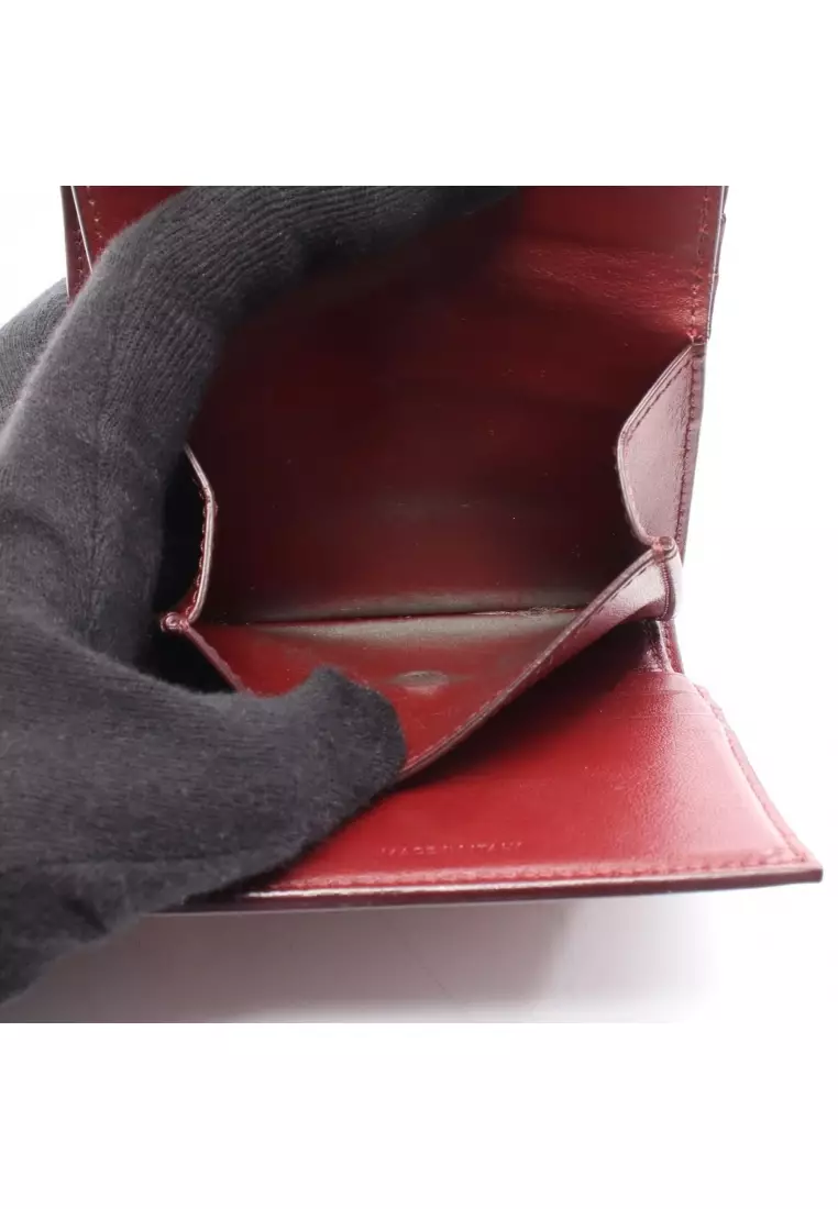 Buy Celine Pre-Loved Celine Small trifold wallet trifold wallet leather ...