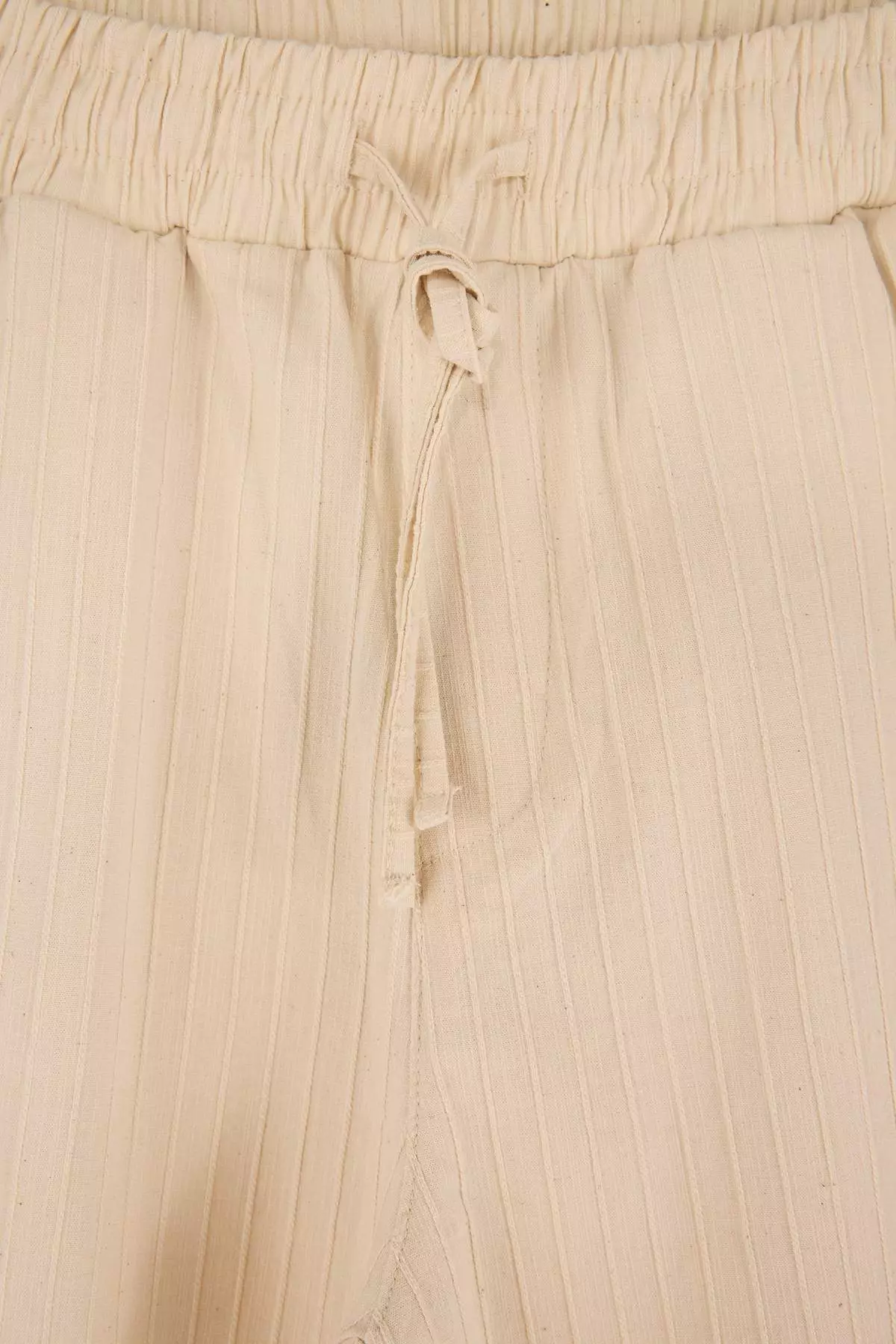 Buy Trendyol Beige Regular Fit 100% Cotton Textured Tubular Leg Men'S ...