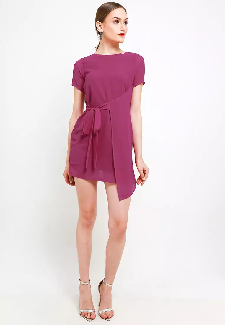 Buy CHANIRA LA PAREZZA Zanda Dress Magenta Online | ZALORA Malaysia