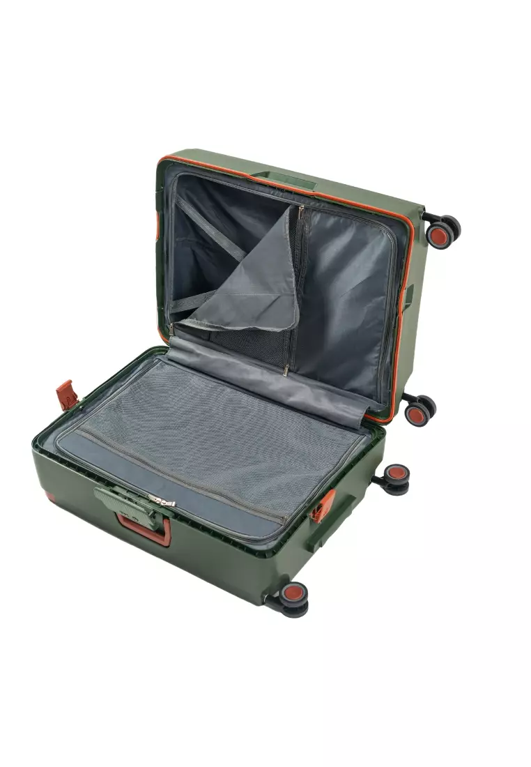 Buy THE 815 CO. Gamma 28" Large Hard Case Zipperless Luggage Olive 2025 ...