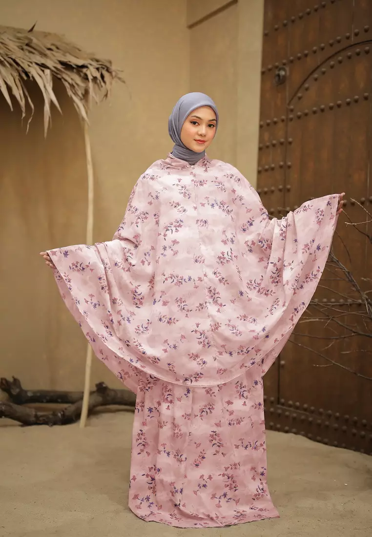 Jual COTTON BEE Mukena Traveling Mini 2in1 Motif Haruka Prayer Set ...