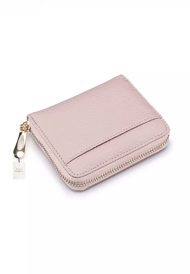 Buy HAPPY FRIDAYS Full Grain Leather RFID Security Bifold Purse JW AN ...